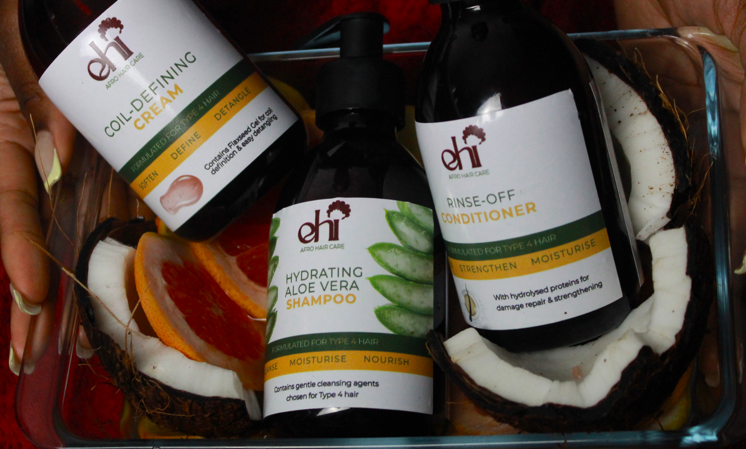 The Essentials Bundle – EHI Afro Hair Care
